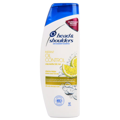 Head & Shoulders Instant Oil Control Lemon Shampoo 330ml – BAMS